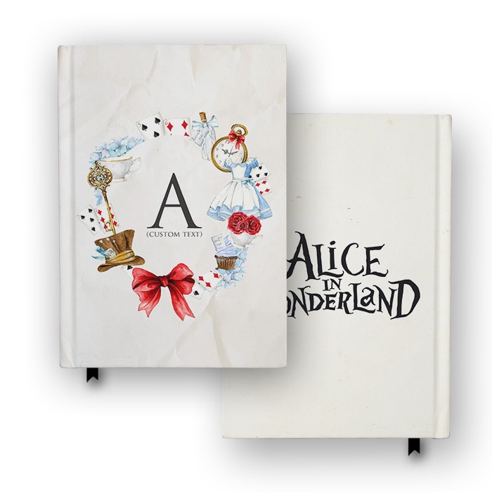 Jual Buku Catatan Alice In Wonderland 12 Hardcover Diary Notebook ...