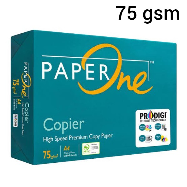 Jual Kertas Hvs A4 75 Gr Paper One 1 Rim 75gr Shopee Indonesia