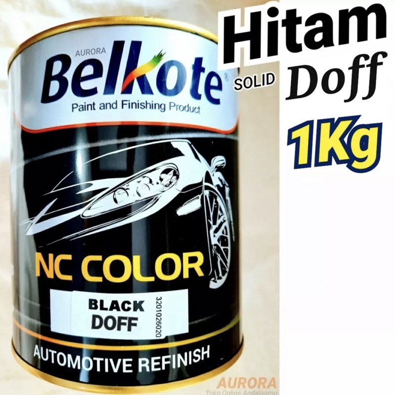 Jual Cat Belkote Hitam Dof 1kg Black Doff / belkot duco sepeda motor ...