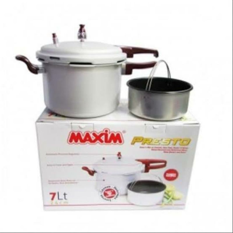 Jual Presto Maxim 7ltr 7liter 7 liter / Panci Presto Maxim 7 liter GOJEK | Shopee Indonesia