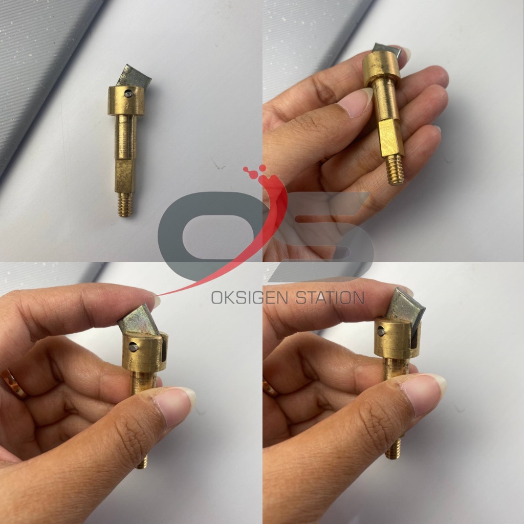 Jual Handwil Handwheel Oksigen / Bonit / Pen / Komponen Tabung Oksigen ...