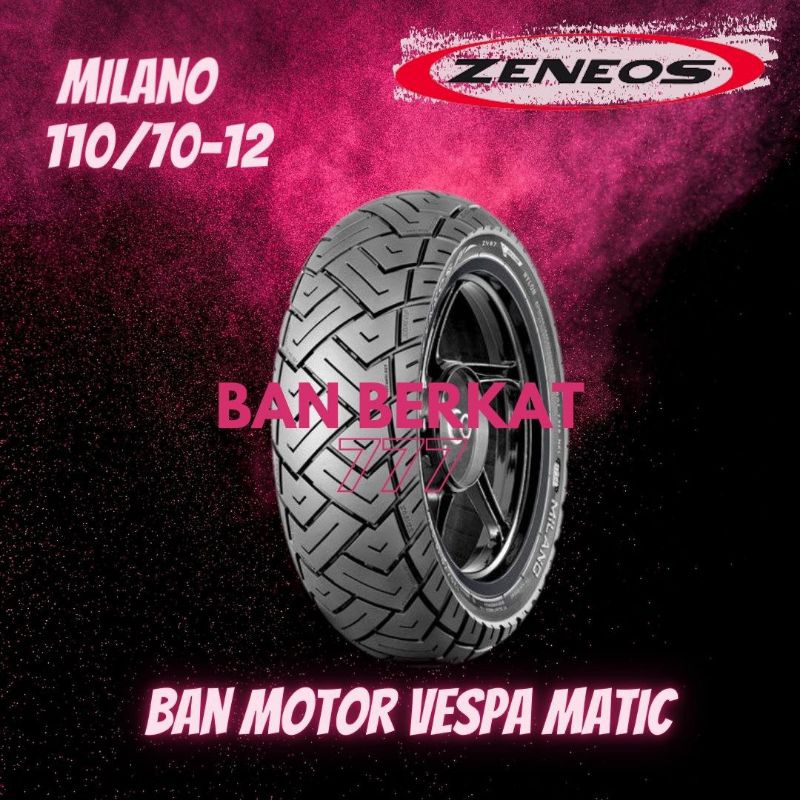 Jual Ban Depan Motor Vespa Matic fazzio / Zeneos Milano 110/70 Ring12 ...