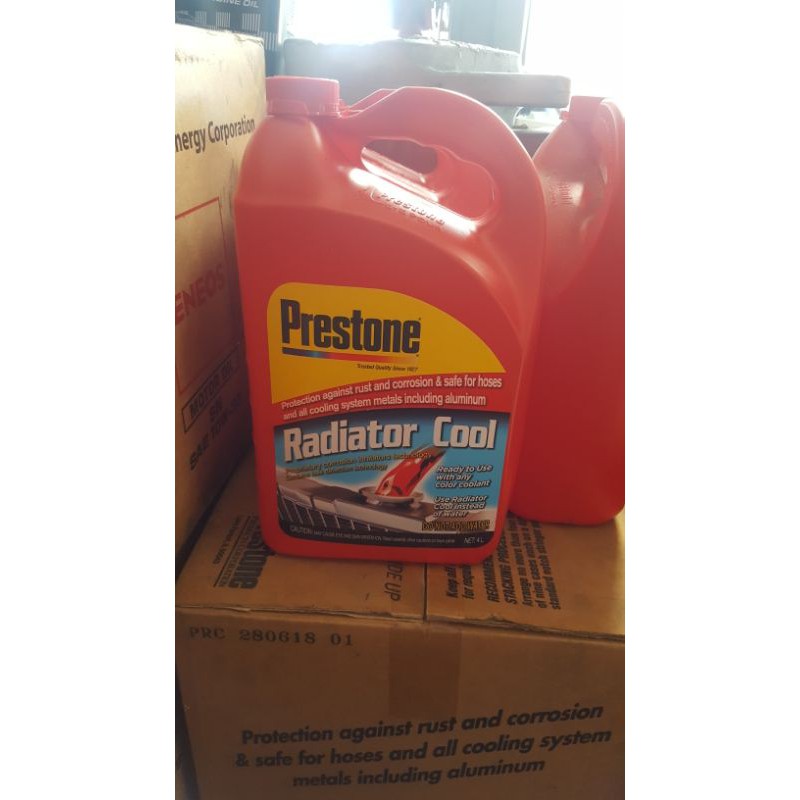 Jual Radiator Coolant Prestone RED Merah Galon 4Liter | Shopee Indonesia