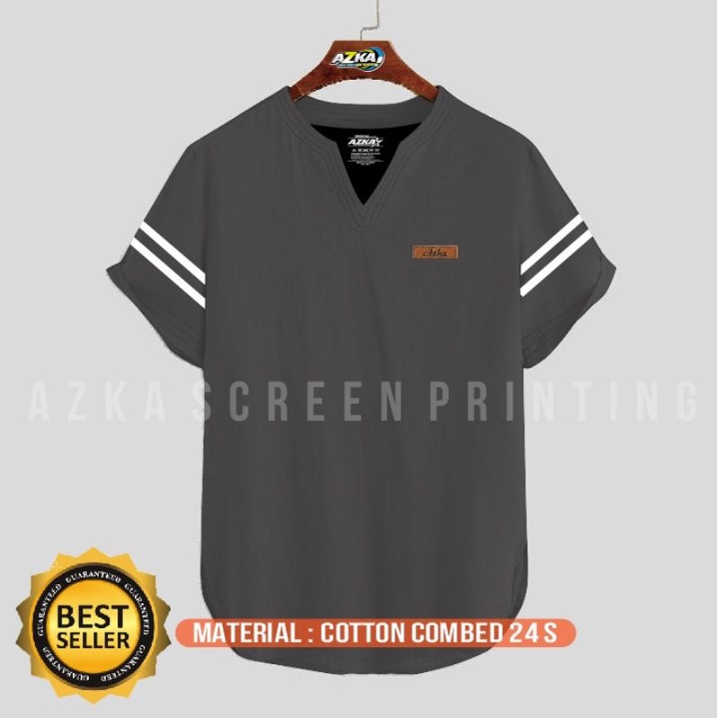 Jual KAOS MODEL KOKO, KOKO ZHAFAR, BAHAN CATTON COMBED 24S MODEL KERAH ...