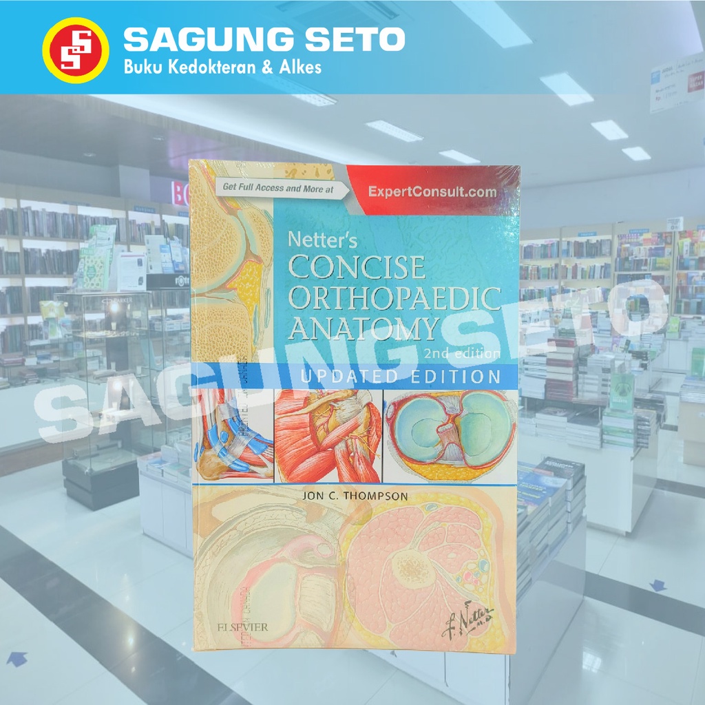Jual NETTER CONCISE ORTHOPAEDIC ANATOMY 2E | Shopee Indonesia
