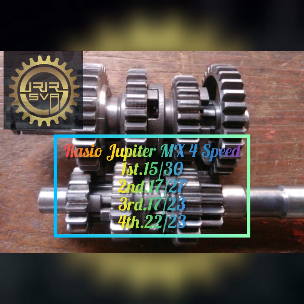 Jual Gigi Rasio Gear Ratio Gir Rasio Yamaha Jupiter MX 4 Speed Racing ...