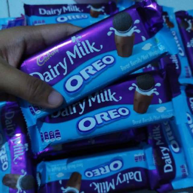 Jual Cadbury Dairy Milk Oreo 60gr | Shopee Indonesia