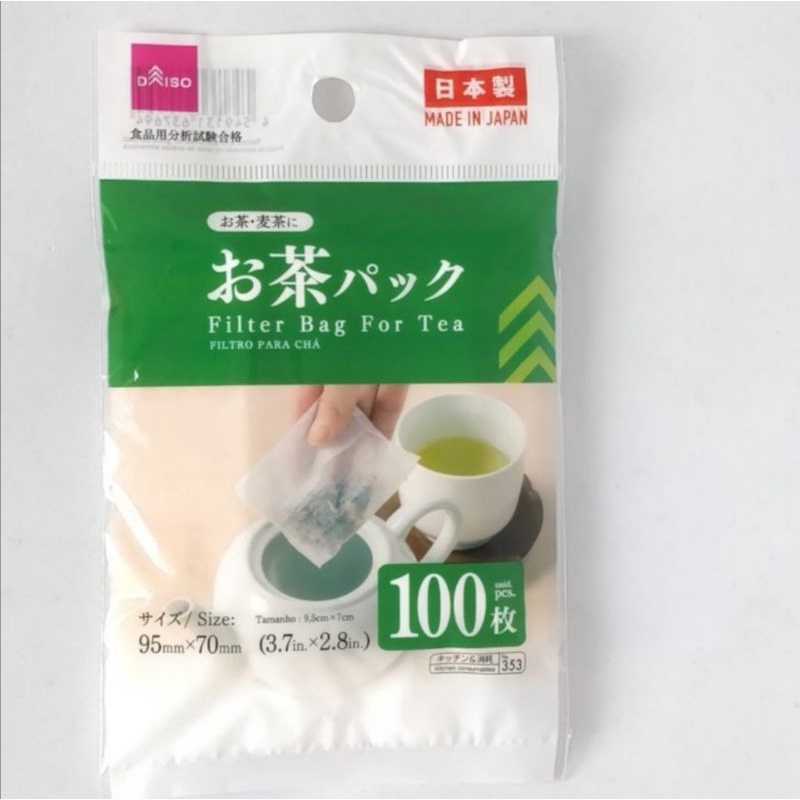 Jual Daiso JAPAN Tea Bag Filter Saringan Teh Kantong Teh - Made In ...