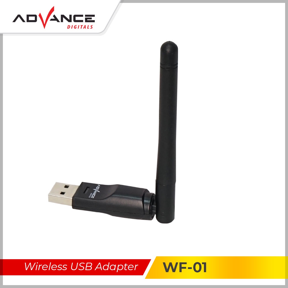 Jual Wireless USB Adapter Advance WF-01 Komputer PC Laptop Set Top Box 150Mbps USB Dongle Wifi ...