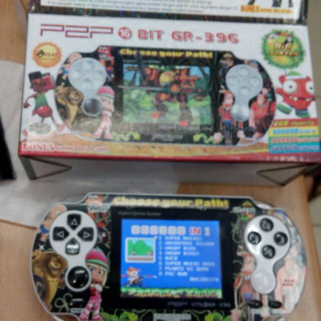 Jual P2P 16 bit gr-396 game portable | Shopee Indonesia