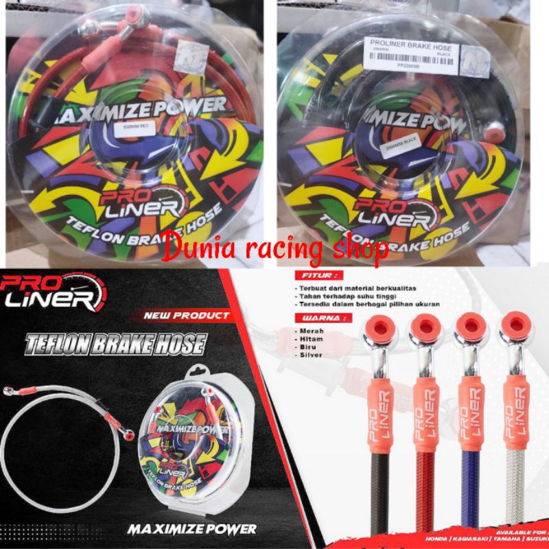 Jual Selang rem Proliner depan belakang 480MM 550MM 850MM 900MM 950MM ...