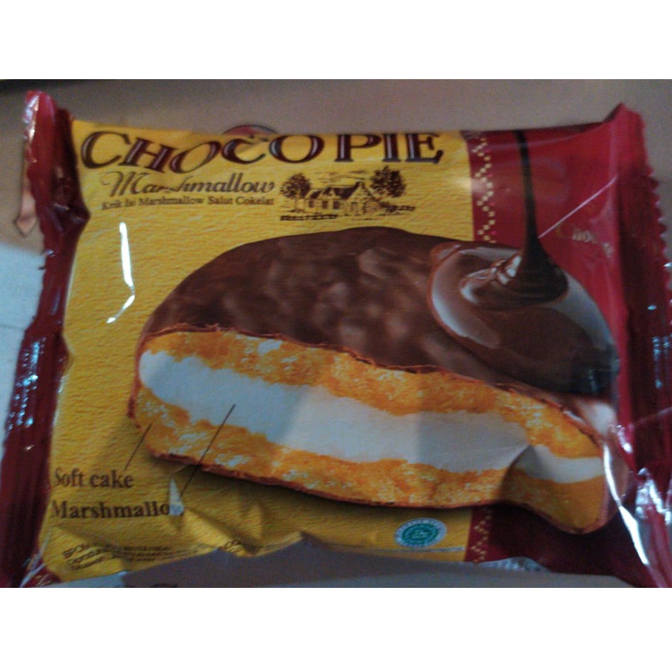 Jual Lotte Choco Pie Box Sachet 1pcs | Chocopie Marshmellow | Shopee ...