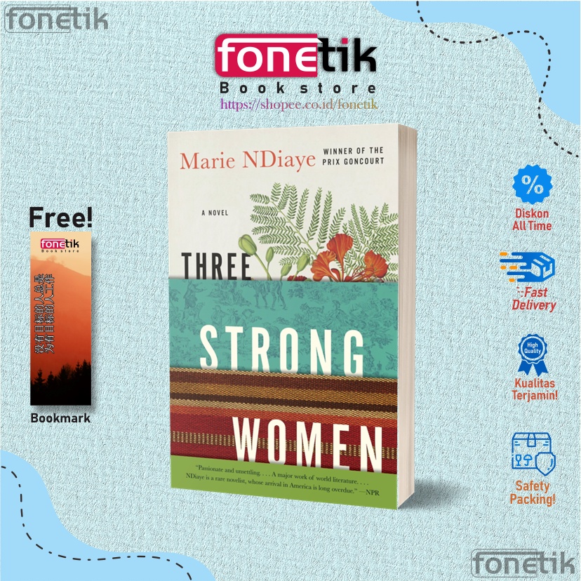 Jual Three Strong Women by Marie Ndiaye (English Version) | Shopee ...