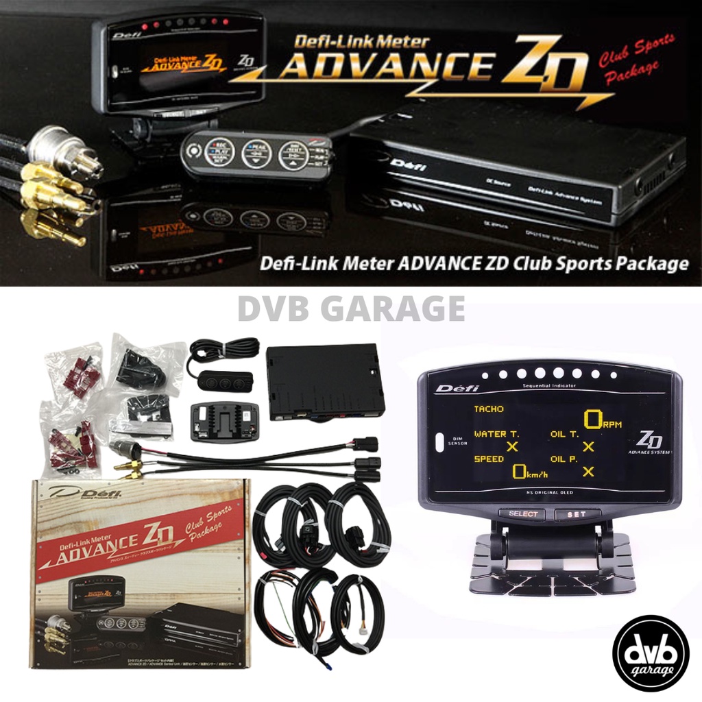 Jual DEFI ADVANCE ZD CLUB SPORTS PACKAGE - INDIKATOR DEFI-LINK METER ...