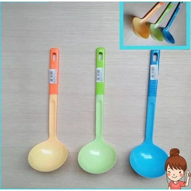 Jual SENDOK SOP/CENTONG SAYUR PLASTIK | Shopee Indonesia
