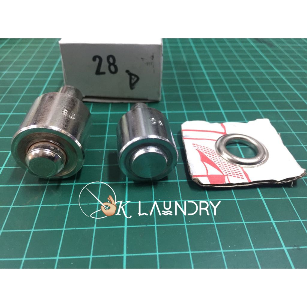 Jual Matras Mesin Rivet Dinamo Cetakan Mata Ayam Itik 28 Rivet Eyelet 13mm | Shopee Indonesia
