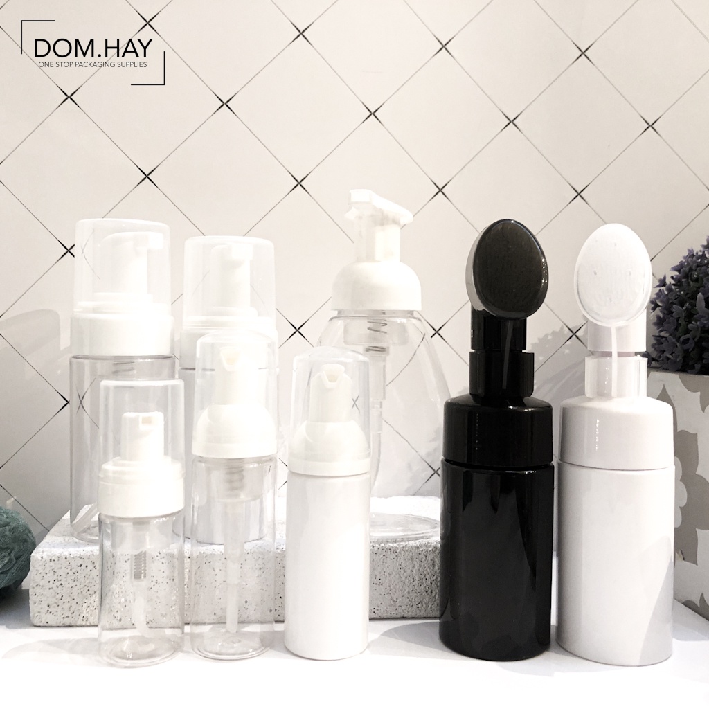 Jual 30ml 50ml 250ml 30ml Botol Foam Pump Plastik Soap Dispenser Foam ...