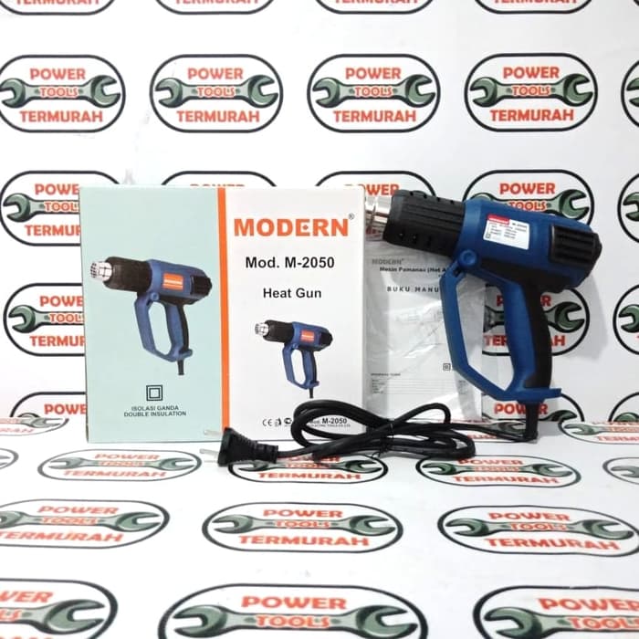 Jual Heat Gun MODERN M-2050 Mesin Hot Gun Pemanas Tutup Air Galon M2050 ...