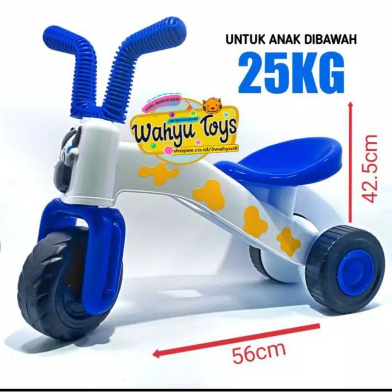 Jual Mainan Sepeda Sapi Roda 3 Tricycle Happy Cow | Shopee Indonesia