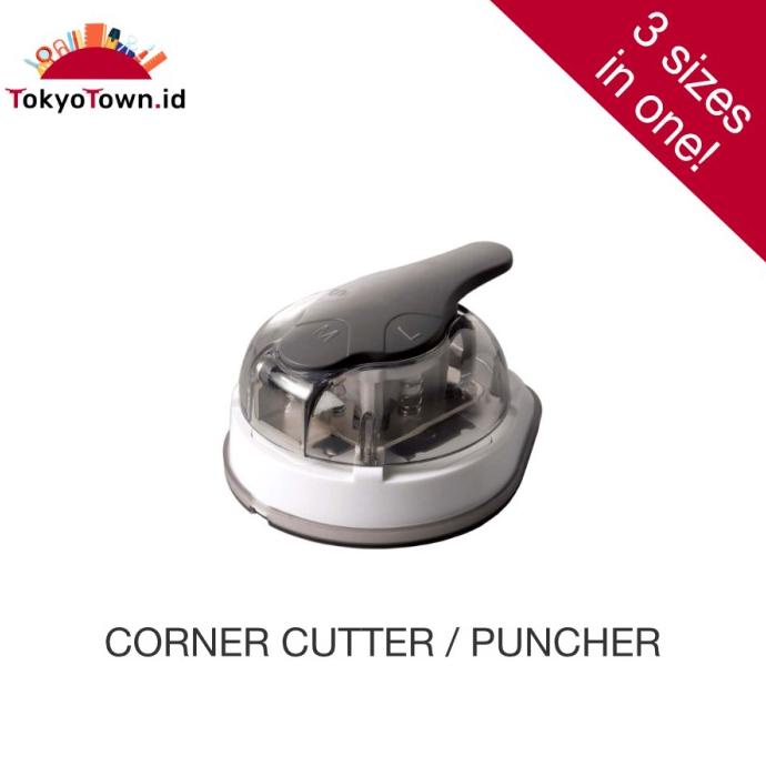 Jual PAPER PUNCH CORNER ROUNDER KADOMARU PRO / PEMOTONG SUDUT KERTAS ...