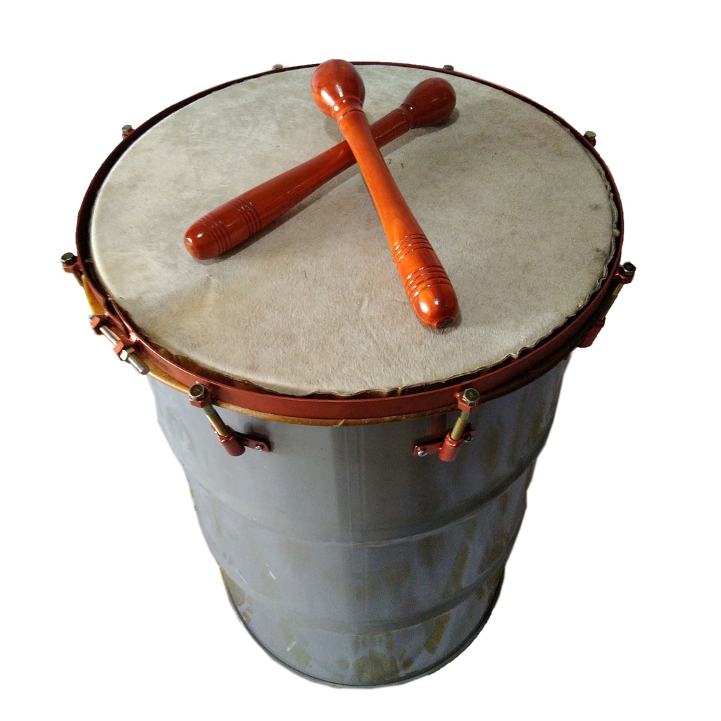 Jual bedug drum tebal besar kulit kambing & kulit sapi 60cm x 90cm ...