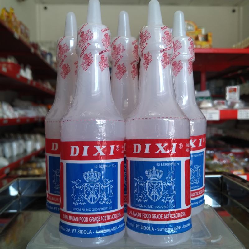 Jual Cuka Dixi 150 ml / Cuka Makan / Vinegar / Perasa | Shopee Indonesia
