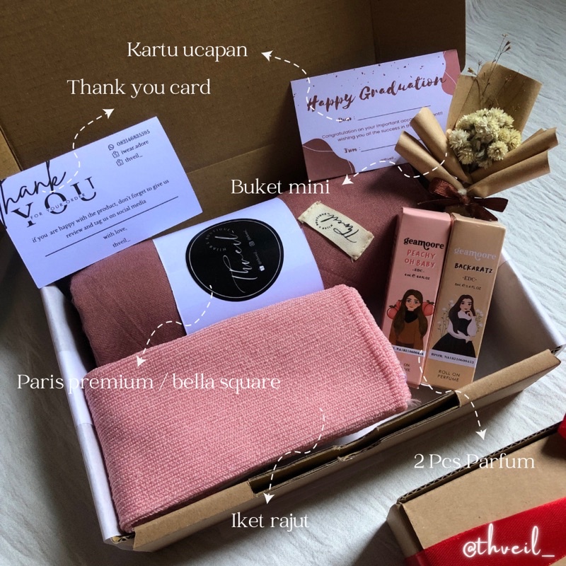 Jual KADO HAMPERS GIFT BOX HIJAB PARFUM BUKET BUNGA ULANG TAHUN CEWEK ...