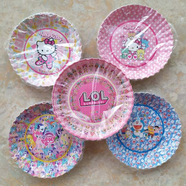 Jual PIRING ULTAH KARAKTER / PIRING KUE ULTAH | Shopee Indonesia