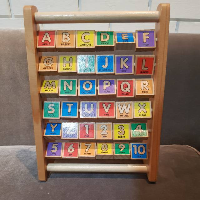 Jual Melissa & Doug Abacus abc 123 alphabet abjad inggris angka melissa ... Jual Melissa & Doug Abacus abc 123 alphabet abjad inggris angka melissa ...