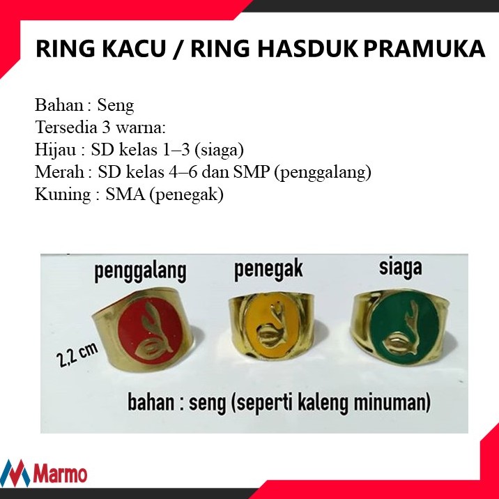 Jual RING KACU / RING HASDUK PRAMUKA | Shopee Indonesia