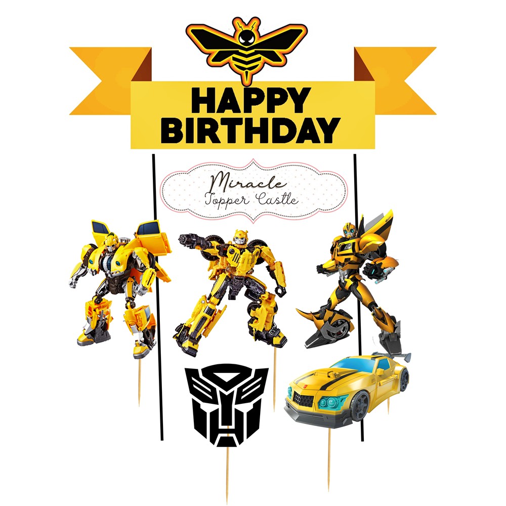 Jual BUMBLEBEE CAKE TOPPER | Shopee Indonesia