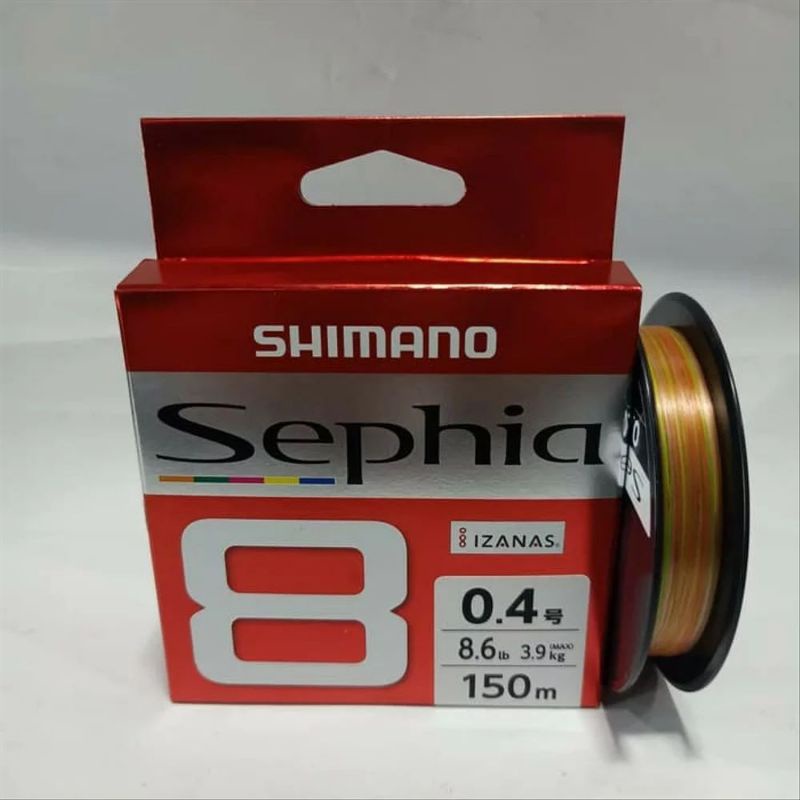 Jual SENAR PANCING SHIMANO SEPHIA 8 PE 150M | Shopee Indonesia