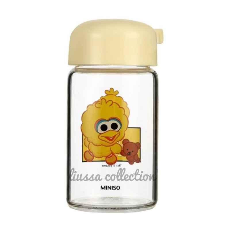 Jual Botol Sesame Street Miniso - Glass Bottle | Shopee Indonesia