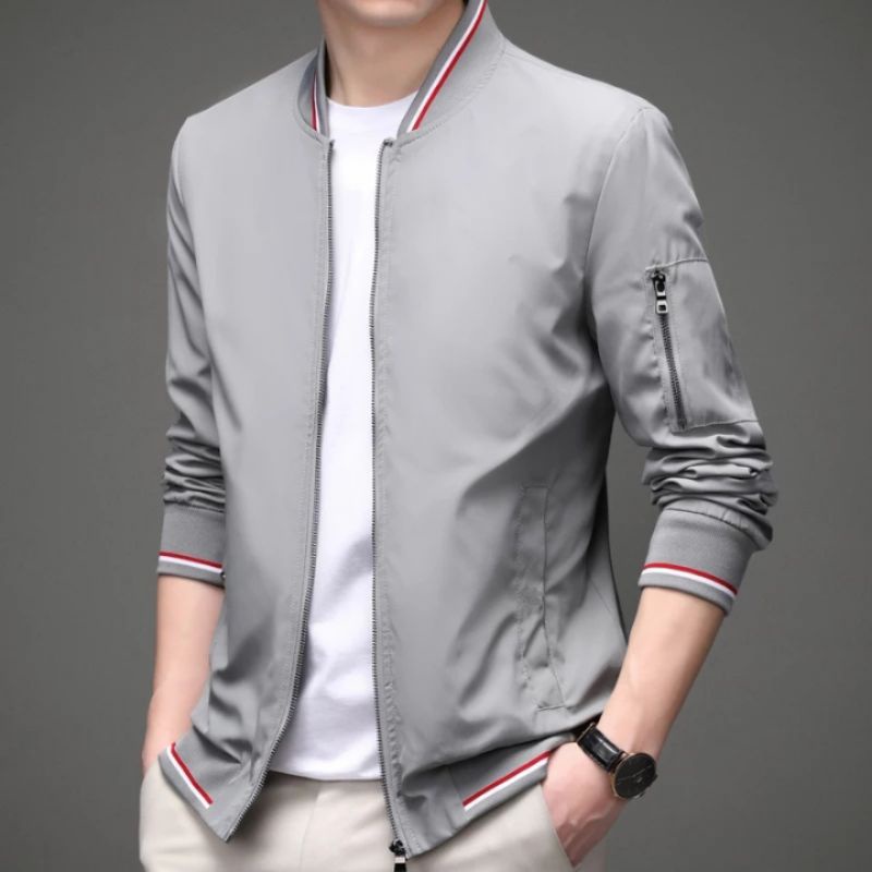 Jual JAKET BOMBER PRIA POLOS ORIGINAL JACKET BOMBER POLOS M L XL XXL ...
