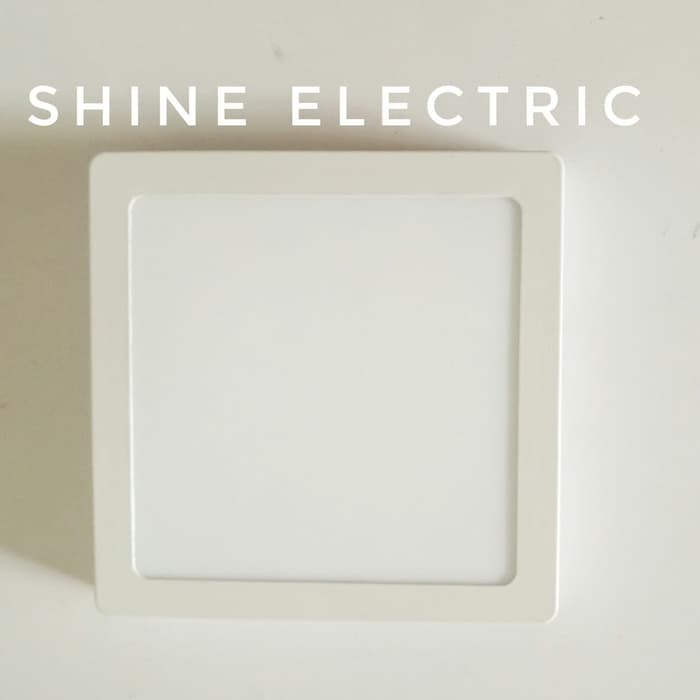 Jual Lampu Panel LED 12W Outbow Kotak Kuning Warm white 12watt ...