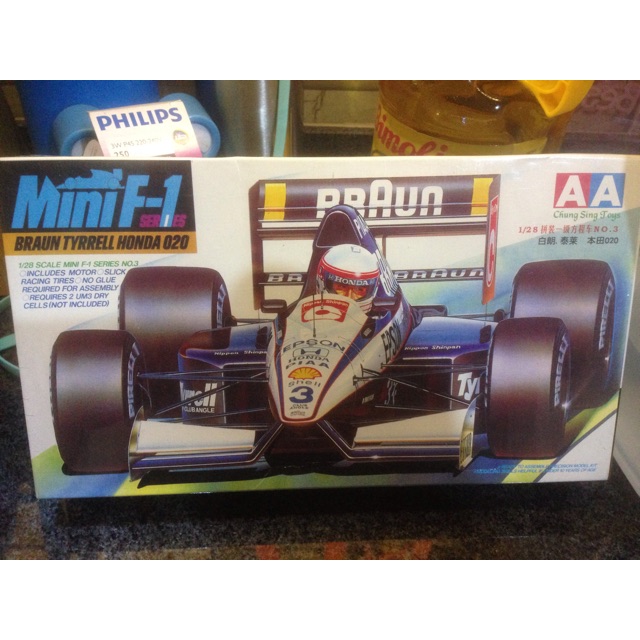 Jual Tamiya AA mini4wd mini f1 f-1 formula 1 braun tyrrell honda 020 ...
