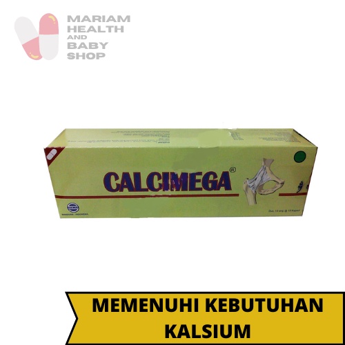 Jual Calcimega Box isi 100 - Pertumbuhan Tulang & Gigi / Kalsium ...