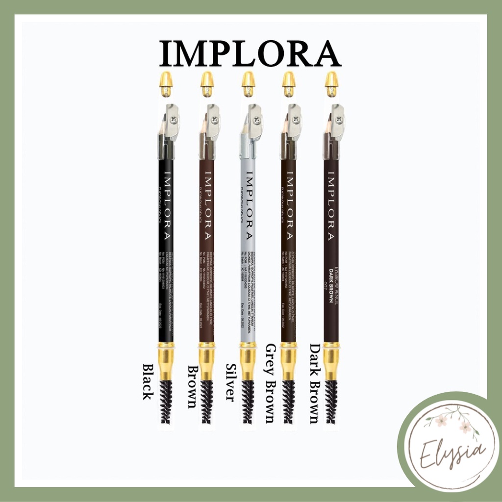 Jual [SALE] Implora Eyebrow Pencil Pensil Alis | Shopee Indonesia