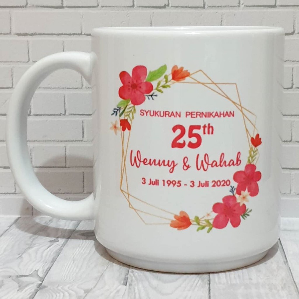 Jual GMM-01 / Souvenir Mug Custom dan Foto Gambar Logo Mug putih Import ...