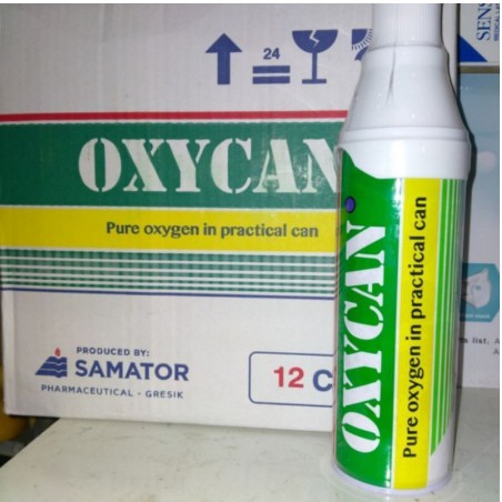 Jual OXYCAN Samator Oxygen 500cc Oksigen Murni Portable Alat Bantu ...