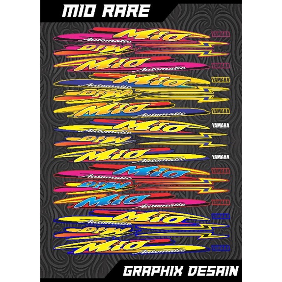 Jual STRIPING MIO RARE mx z sporty | Shopee Indonesia