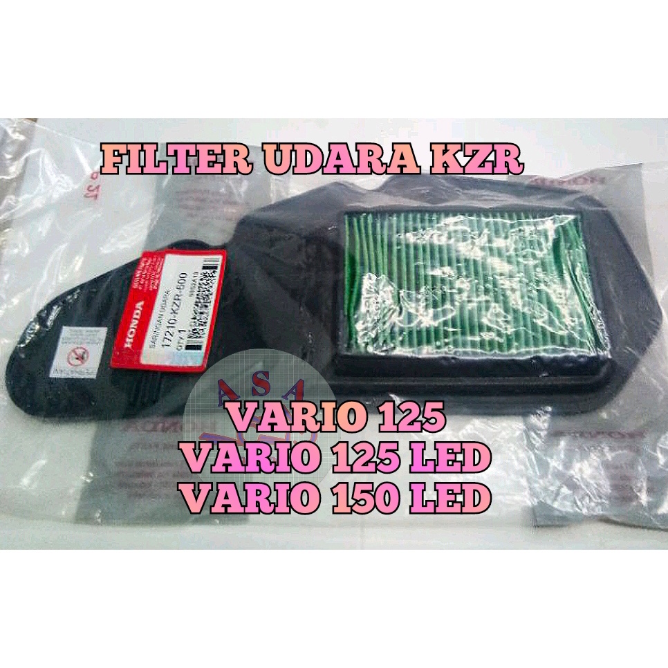 Jual FILTER UDARA KZR ASLI ORIGINAL MOTOR HONDA VARIO 125 TECHNO ...