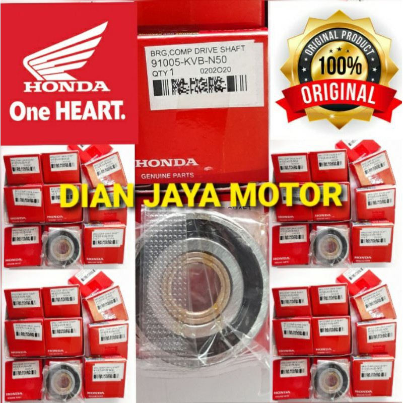 Jual (AHM) Bearing Laher Bak CVT Honda Beat Original Honda Genuine ...