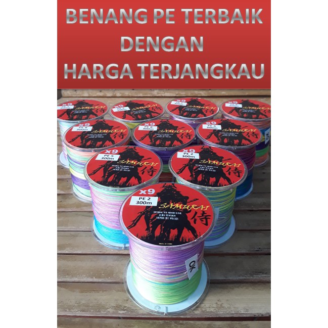 Jual BENANG PE X9 SAMURAI MURAH BERKUALITAS | Shopee Indonesia