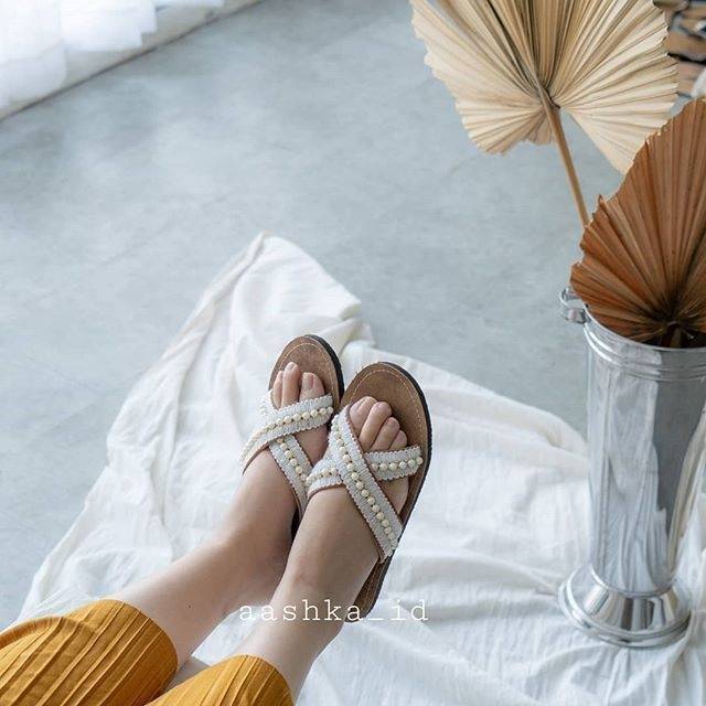 Jual Sendal boho / sendal wanita / sendal bali / sendal pantai / sendal ...
