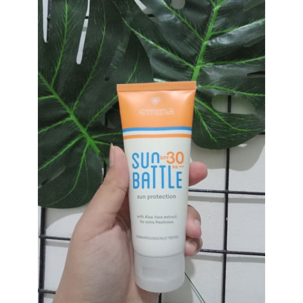 Jual Sunscreen Emina Sun Battle SPF 30 PA++ (New) | Shopee Indonesia
