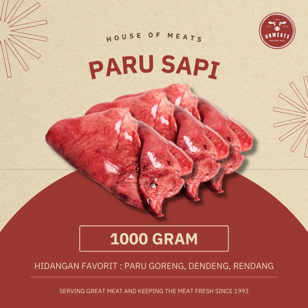 Jual Paru Sapi Segar 1000 Gram | Shopee Indonesia