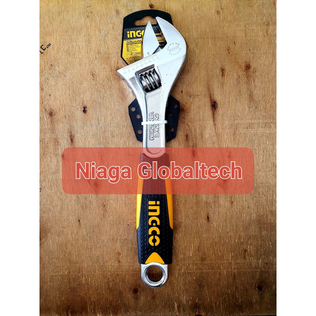 Jual INGCO KUNCI INGGRIS 8" 8IN ADJUSTABLE WRENCH INDUSTRIAL INGCO ...