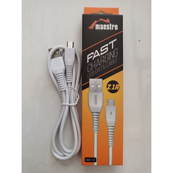 Jual USB DATA CABLE MAESTRO (2.1A) | Shopee Indonesia