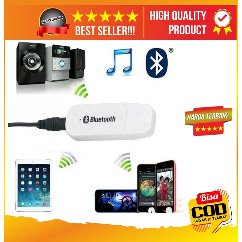 Jual Bluetooth Mobil Audio Jack 3.5 mm / Bluetooth car transmitter ...